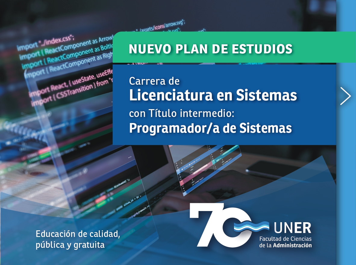 Licenciatura en Sistemas y Programador de Sistemas - Nuevo Plan de ...